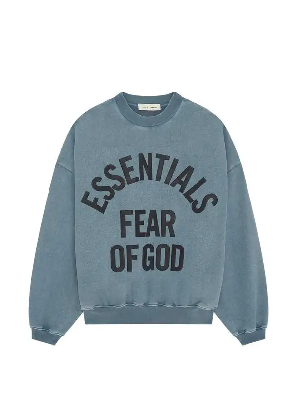 Fear Of God Crewneck Sweatshirt With Graphic Logo - Faddcostal