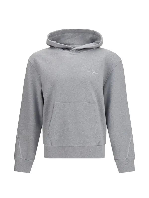 Givenchy Contrast-stitch Hooded Sweatshirt For