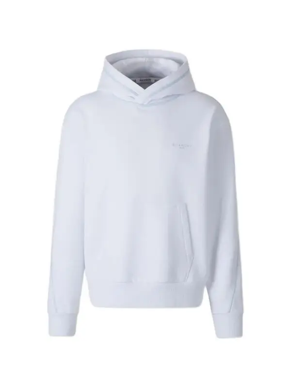Givenchy Contrast Stitch Hoodie - White