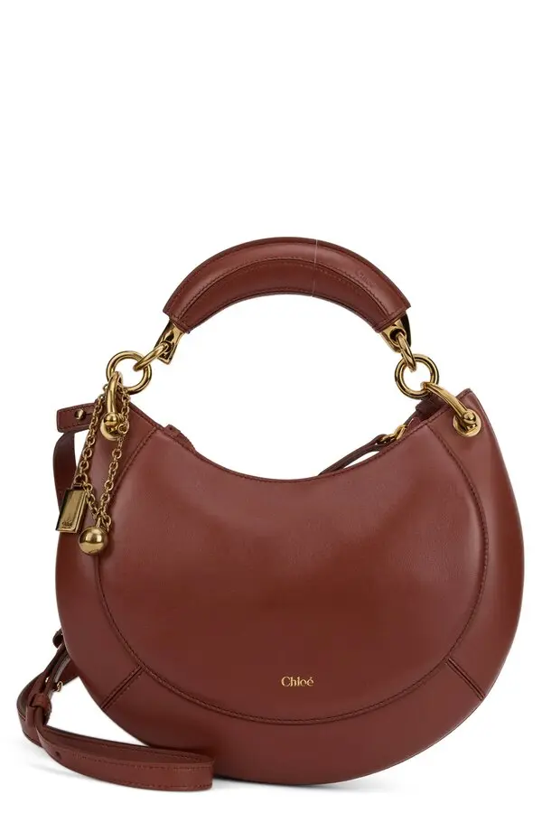 Chloé Summer Banana Mini Shoulder Bag - Blushybrwn