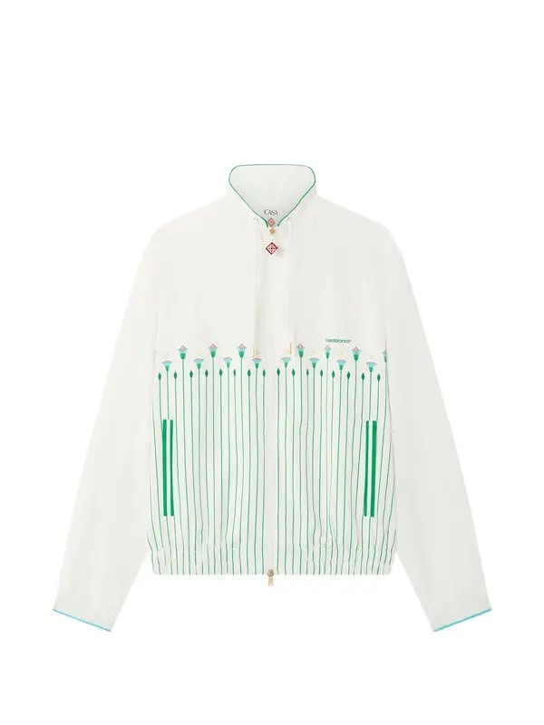 Casablanca Printed Windbreaker Jacket