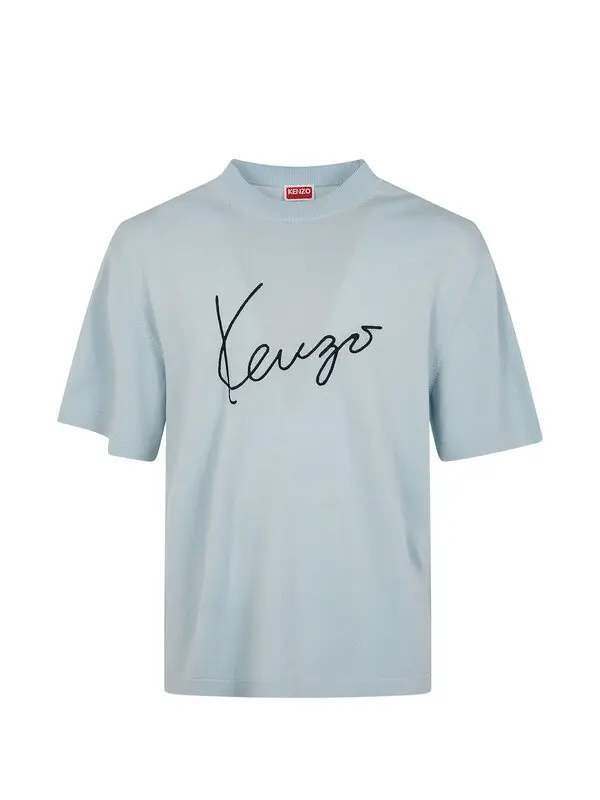 Kenzo Graphic T-shirt - Skyblue