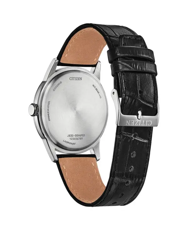 Citizen Eco-drive Leather Strap Watch