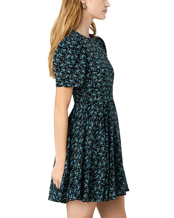French Connection Marina Silky Chiffon Mini Dress