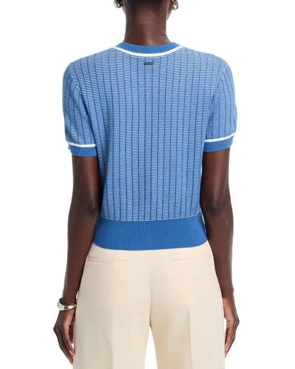 TOCCIN Patra Cropped Cardigan