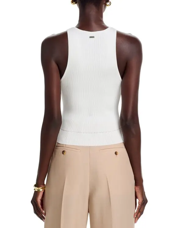 TOCCIN Avery Racer Tank Top - Optic