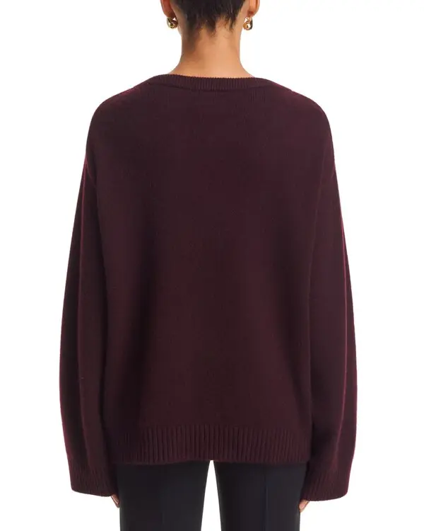 FRAME The Cashmere Relaxed V Sweater