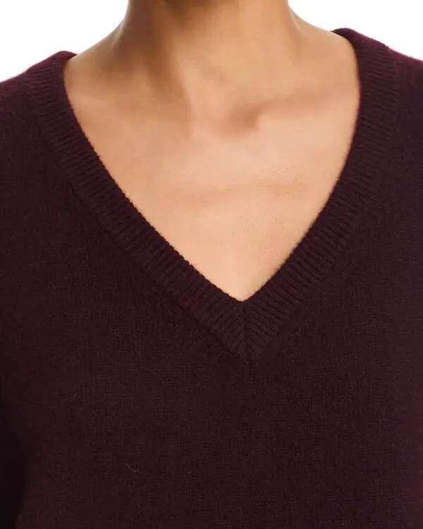 FRAME The Cashmere Relaxed V Sweater