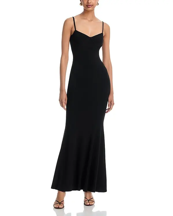 Norma Kamali Underwire Fishtail Gown
