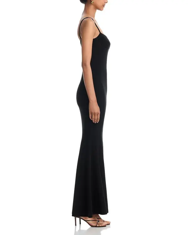 Norma Kamali Underwire Fishtail Gown