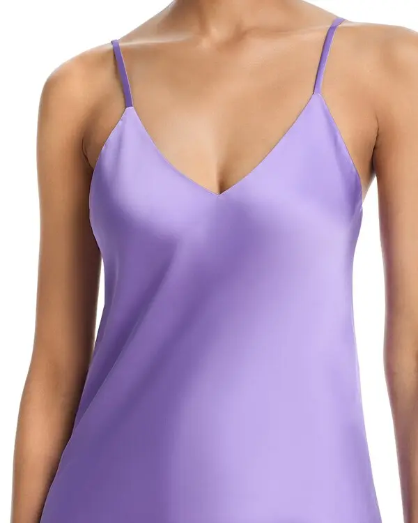 Norma Kamali Sleeveless Bias Slip Dress