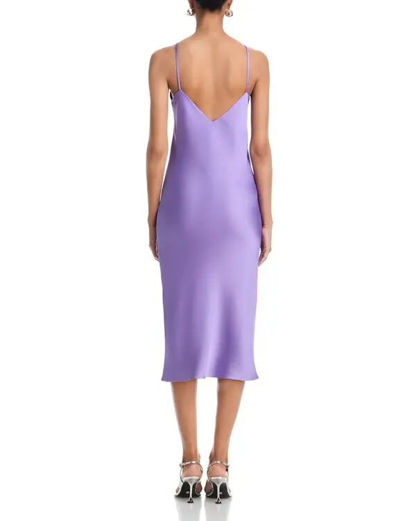 Norma Kamali Sleeveless Bias Slip Dress