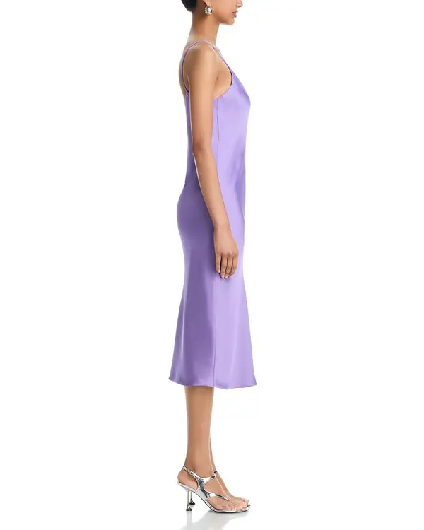 Norma Kamali Sleeveless Bias Slip Dress