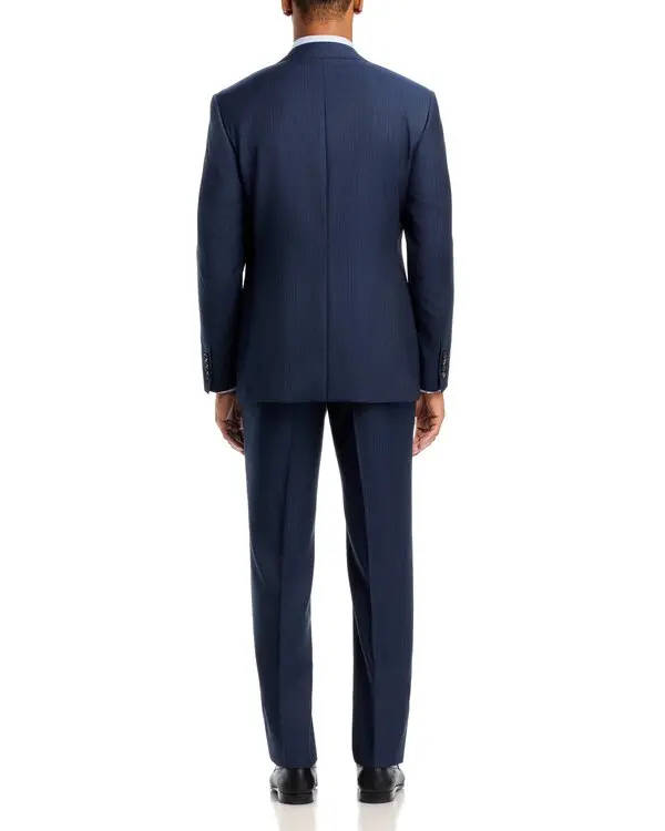 Canali Sienna Impeccable Tonal Stripe Regular Fit Suit