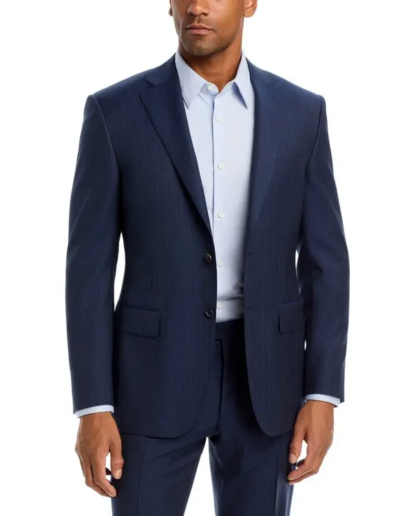 Canali Sienna Impeccable Tonal Stripe Regular Fit Suit