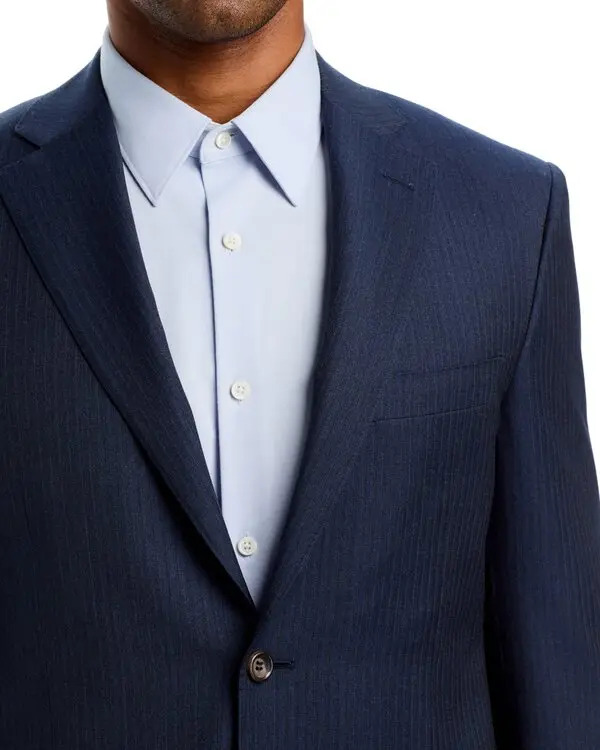 Canali Sienna Impeccable Tonal Stripe Regular Fit Suit