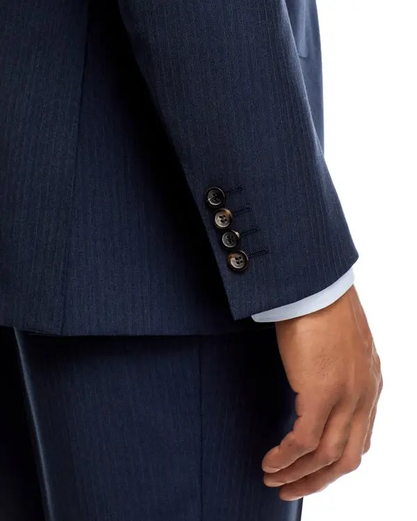 Canali Sienna Impeccable Tonal Stripe Regular Fit Suit