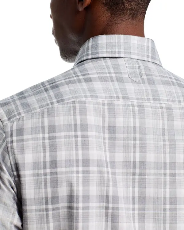 Canali Allover Plaid Sportshirt