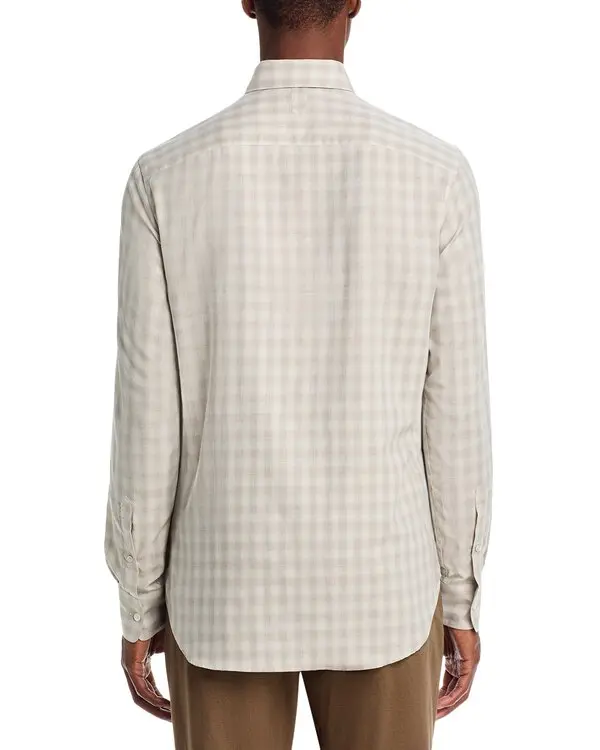 Canali Soft Plaid Sportshirt