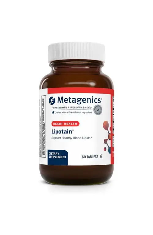 METAGENICS Advanced Heart Health Cholesterol Support Supplement 120 Capsules - None