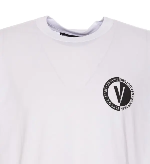 Versace Logo-printed Crewneck T-shirt