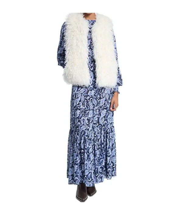 Michael Kors Faux Shearling Vest