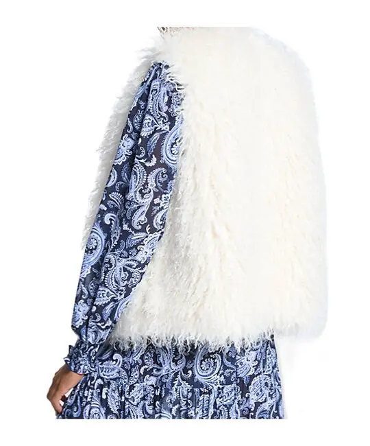 Michael Kors Faux Shearling Vest