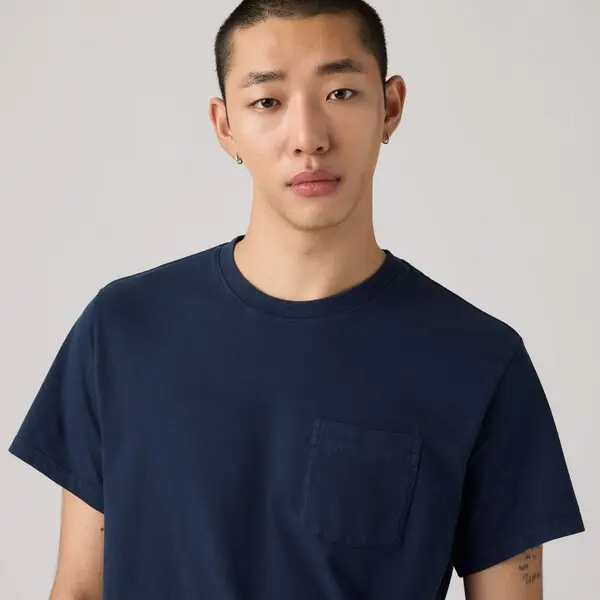 LEVI'S Essential Pocket T-shirt - Navy