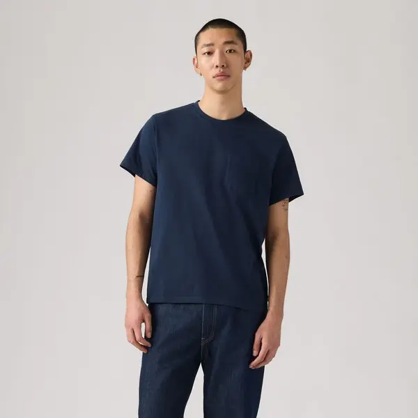 LEVI'S Essential Pocket T-shirt - Navy