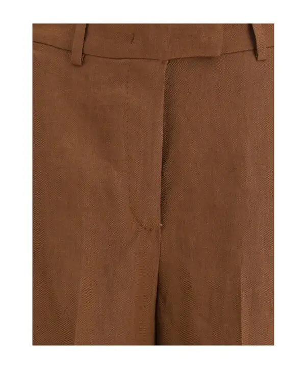 LARDINI Pleated Bermuda Shorts