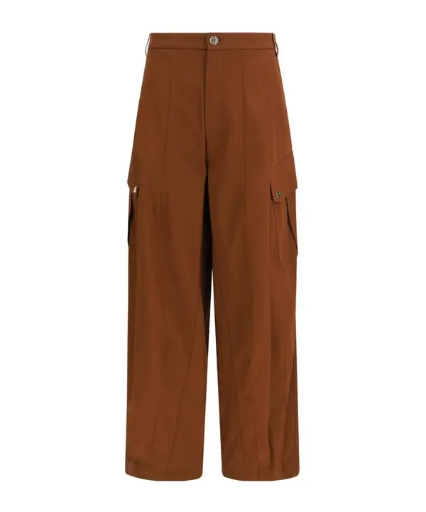 Pinko Flowing Trousers - Brown