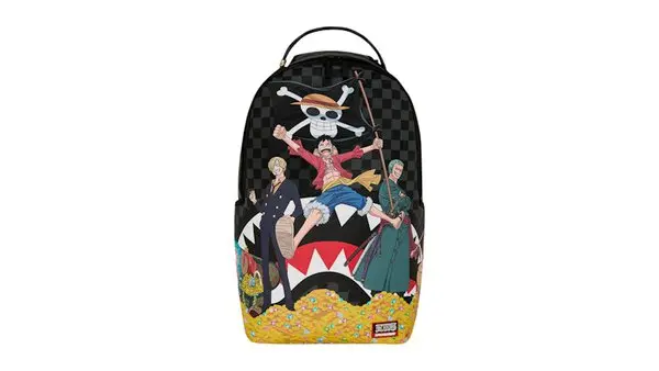 SPRAYGROUND One Piece Straw Treasure Hunt Backpack - Multicolor