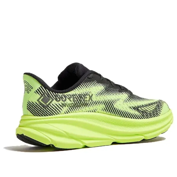 Hoka One One Clifton 9 Gore-tex Ts Sneakers - Black/lettuce