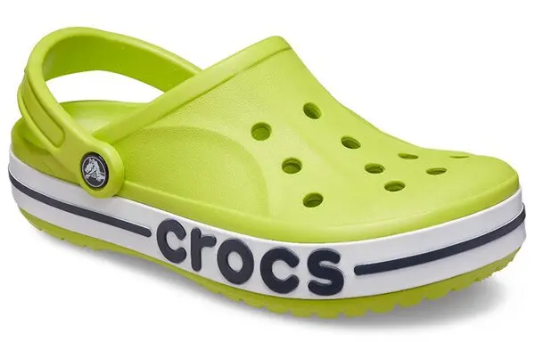 CROCS Bayaband Clog - Lime Punch/navy