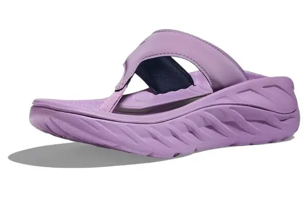Hoka One One Ora Recovery Flip Slide - Violet Bloom/outerspace