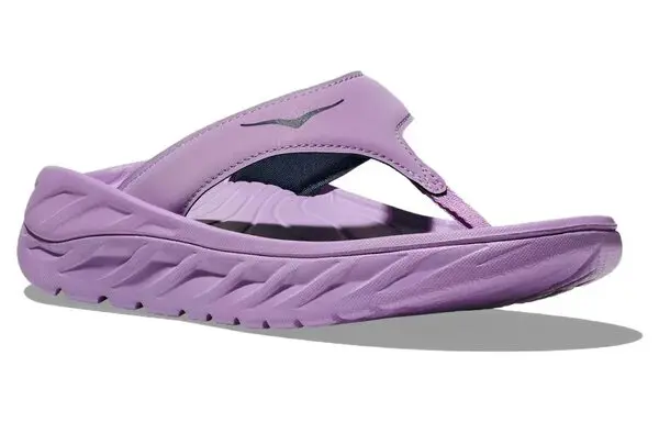 Hoka One One Ora Recovery Flip Slide - Violet Bloom/outerspace