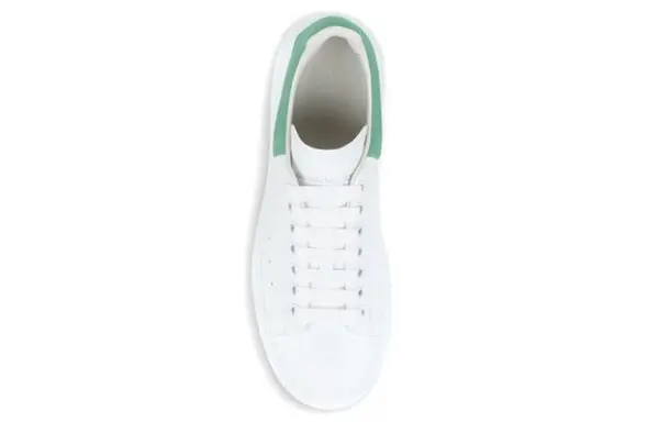 Alexander McQueen Oversized Sneakers - White/teal
