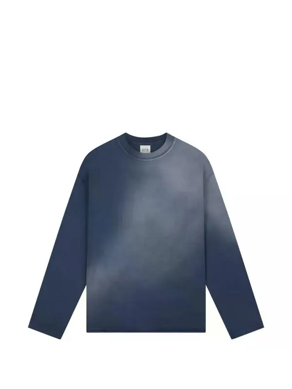 ARTE ANTWERP Logo-print Faded-effect Sweater