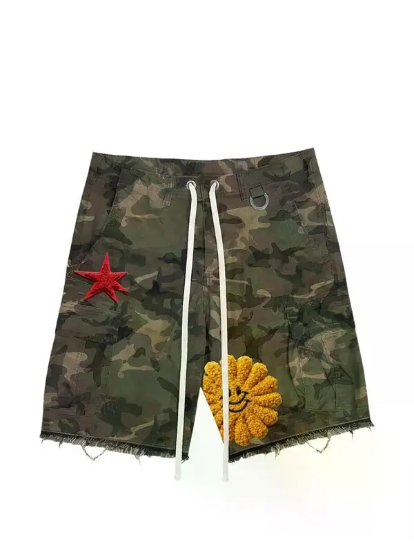 ALL HUMAN Yayo Patchwork Cargo Shorts