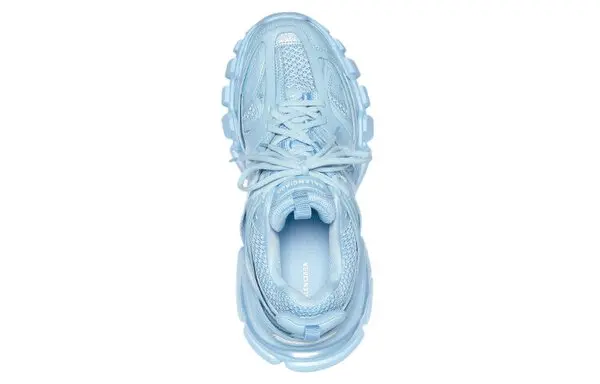 Balenciaga Track Sneaker - Metallic Light Blue