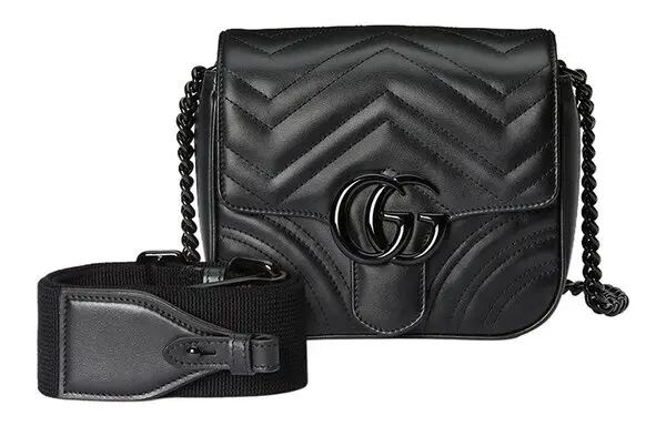 Gucci Gg Marmont Matelasse Shoulder Bag