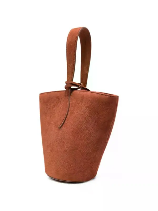 LIFFNER Small Leather Bucket Bag
