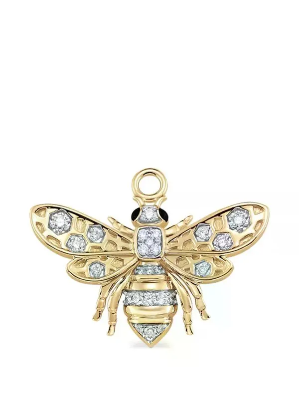 Sara Weinstock Queen Diamond Charm - Gold