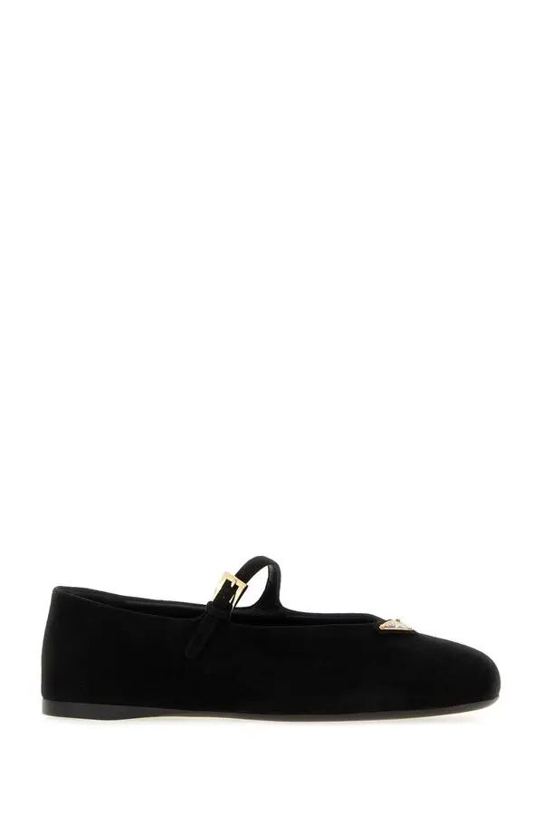 Prada Suede Ballerinas