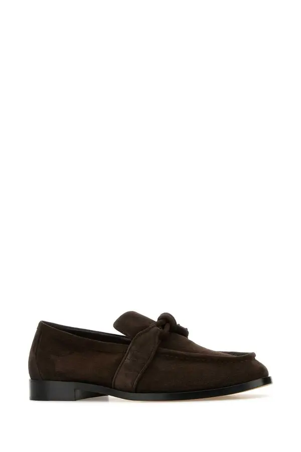 Bottega Veneta Suede Astaire Loafers