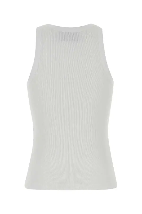 AMI Paris Stretch Cotton Tank Top