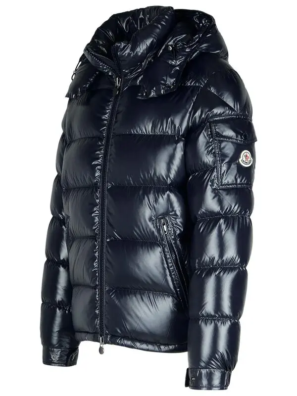 Moncler Maya' Shiny Nylon Down Jacket