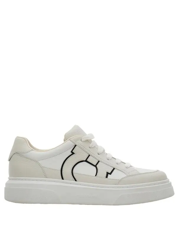 FERRAGAMO Cassina Ganc2 Leather Sneakers