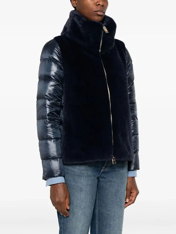 Herno Faux Fur-inserts Ultralight Padded Jacket