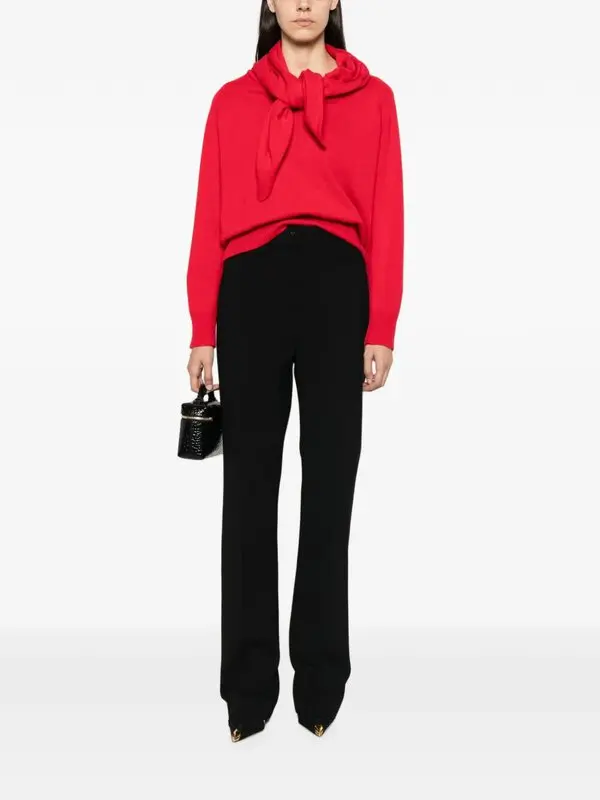 Valentino Garavani Straight-leg Wool Trousers